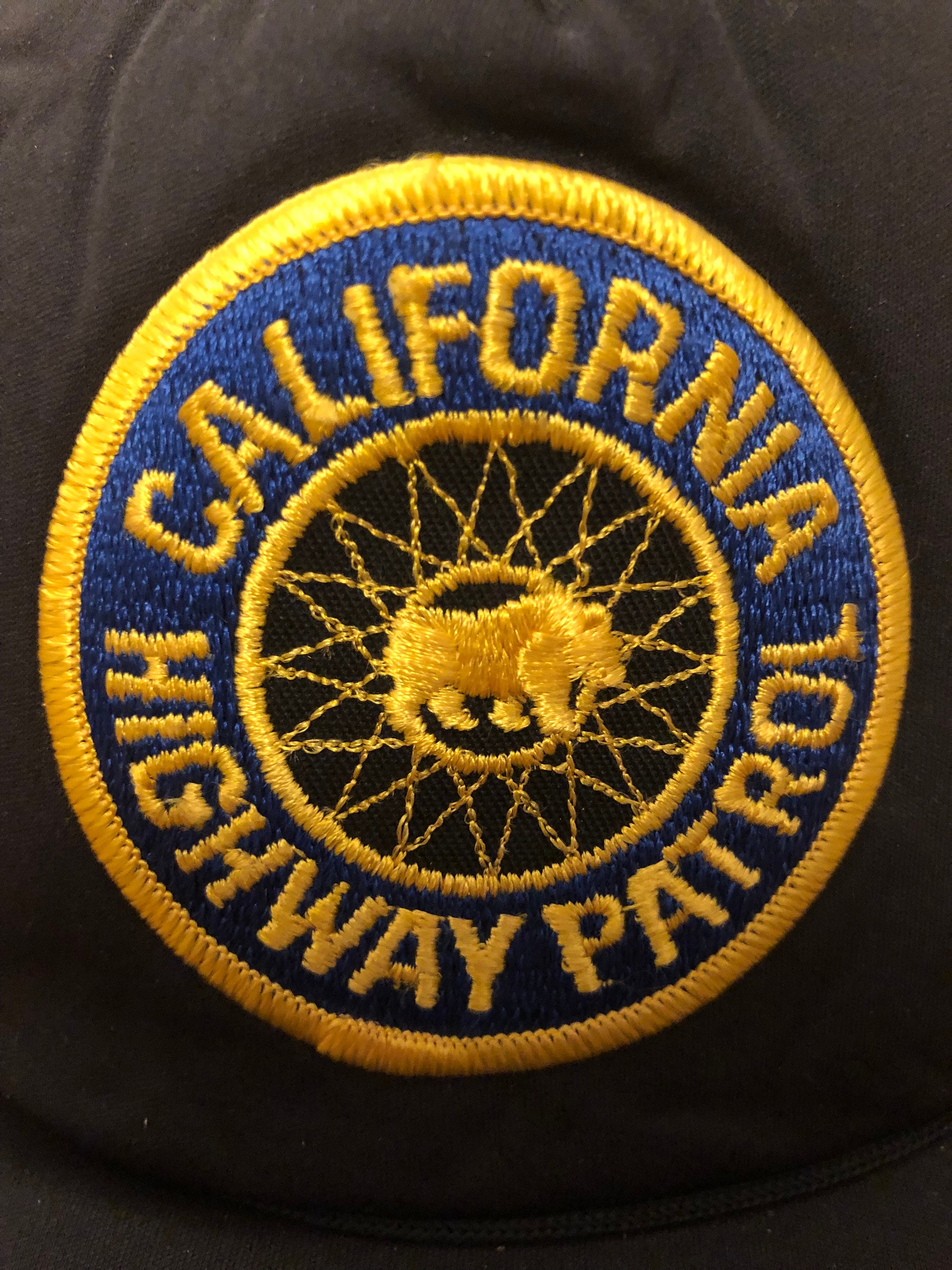 Vintage “california Highway Patrol” Snapback Hat - Etsy