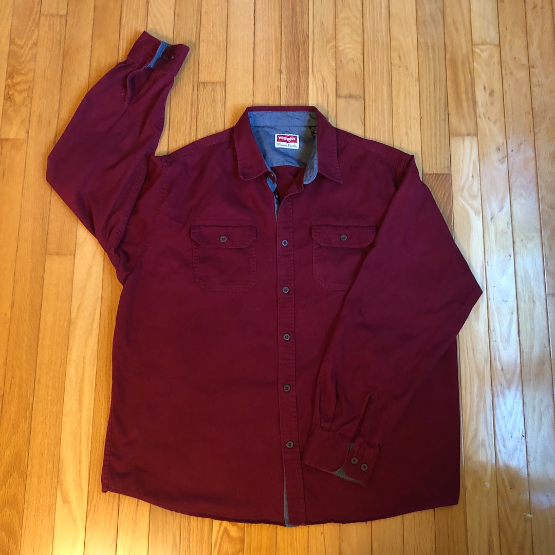 Vintage Wrangler Work Shirt - Etsy
