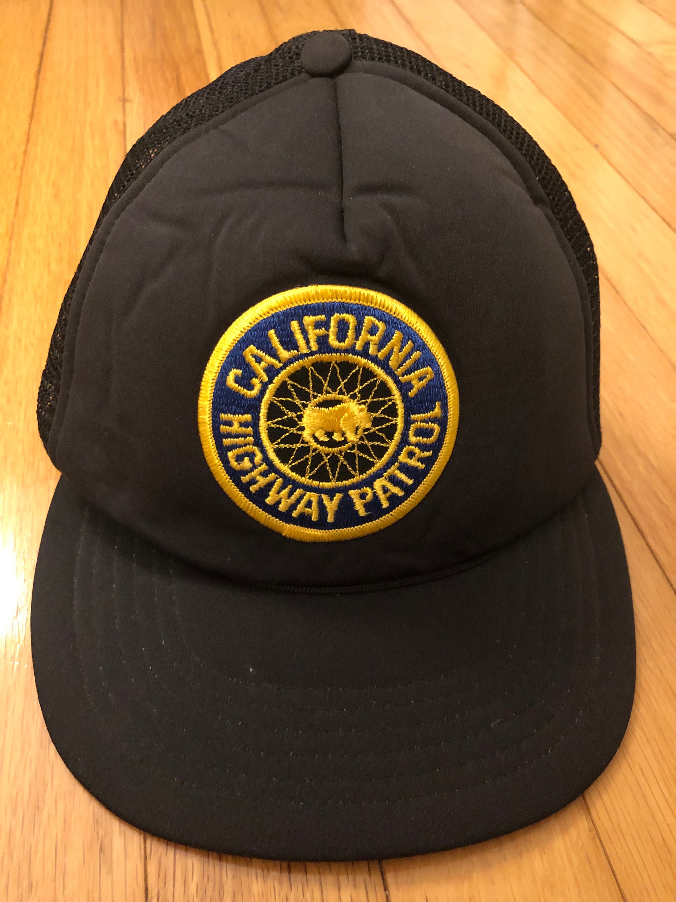 Vintage “california Highway Patrol” Snapback Hat - Etsy
