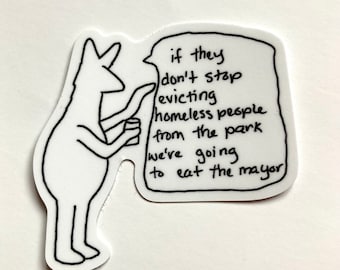 Mayor Sticker - Etsy