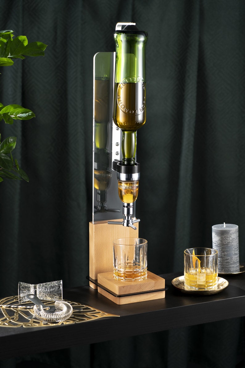 Alcohol Dispenser Handcrafted Industrial Alcohol Drink - Etsy