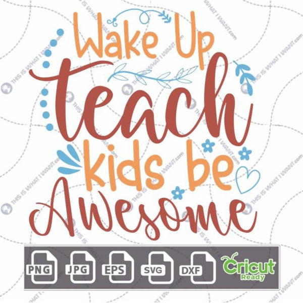 Wake up Be Awesome - Etsy