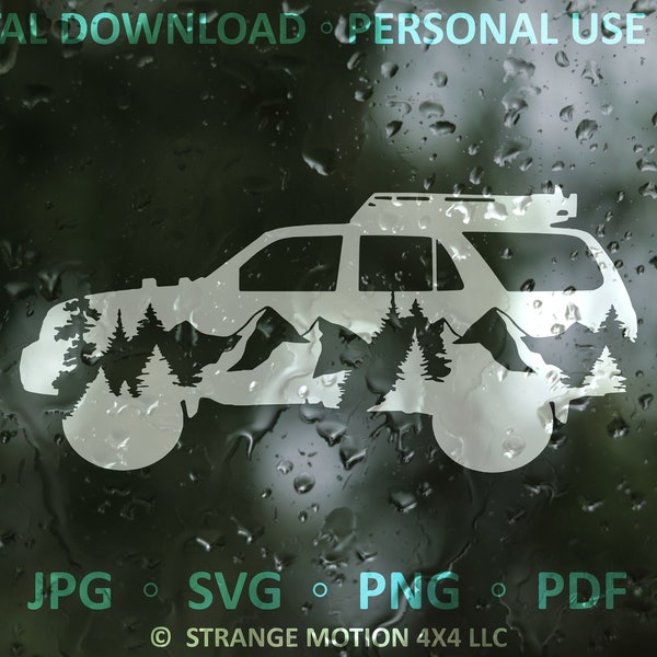 4runner Svg - Etsy