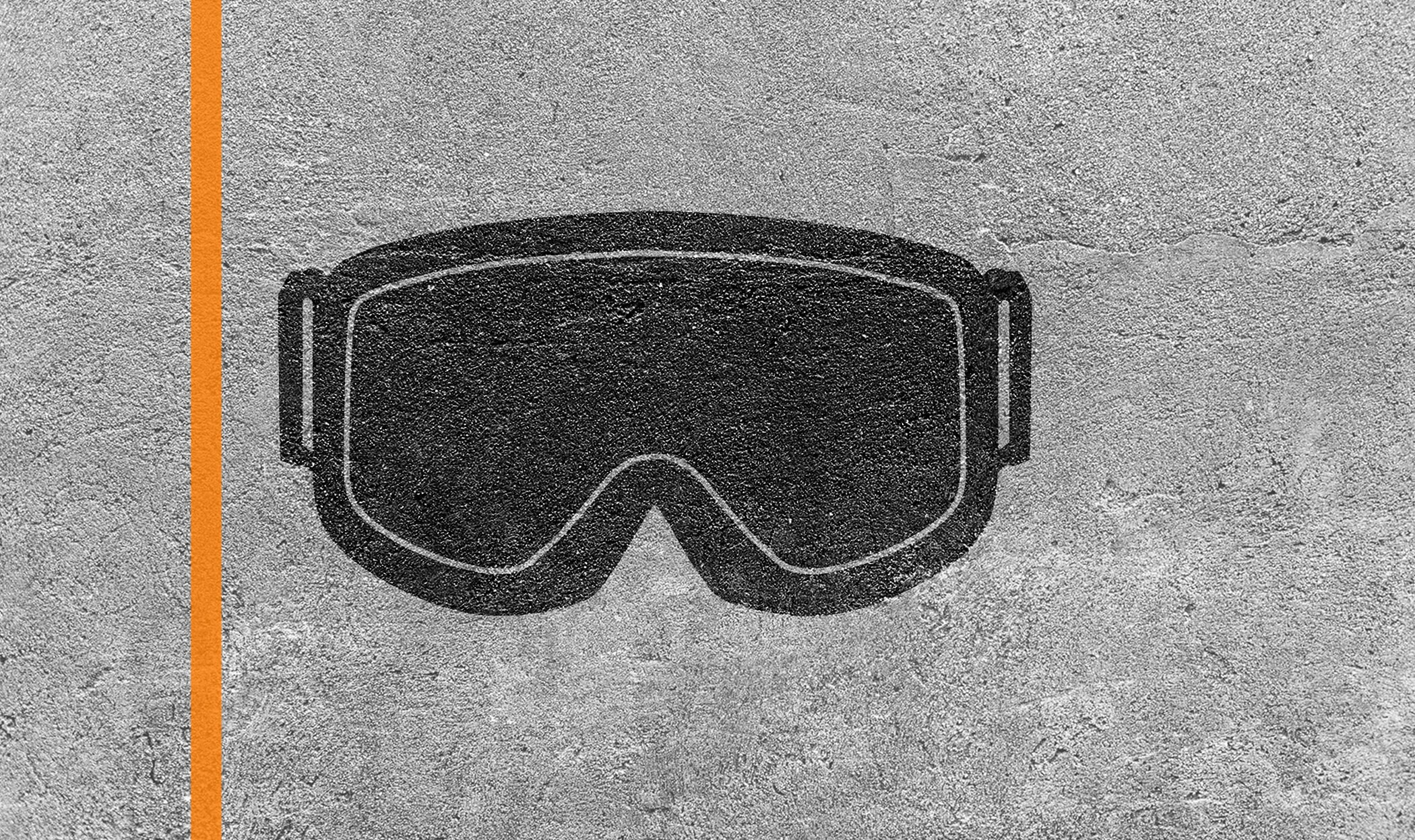 SVG File Mountain Snow Goggles Adventure Cut Files for - Etsy