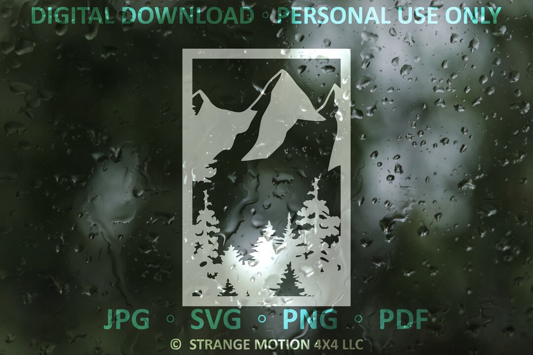 Mountain SVG File, Forest Svg, Outdoor Adventures, Adventure SVG ...