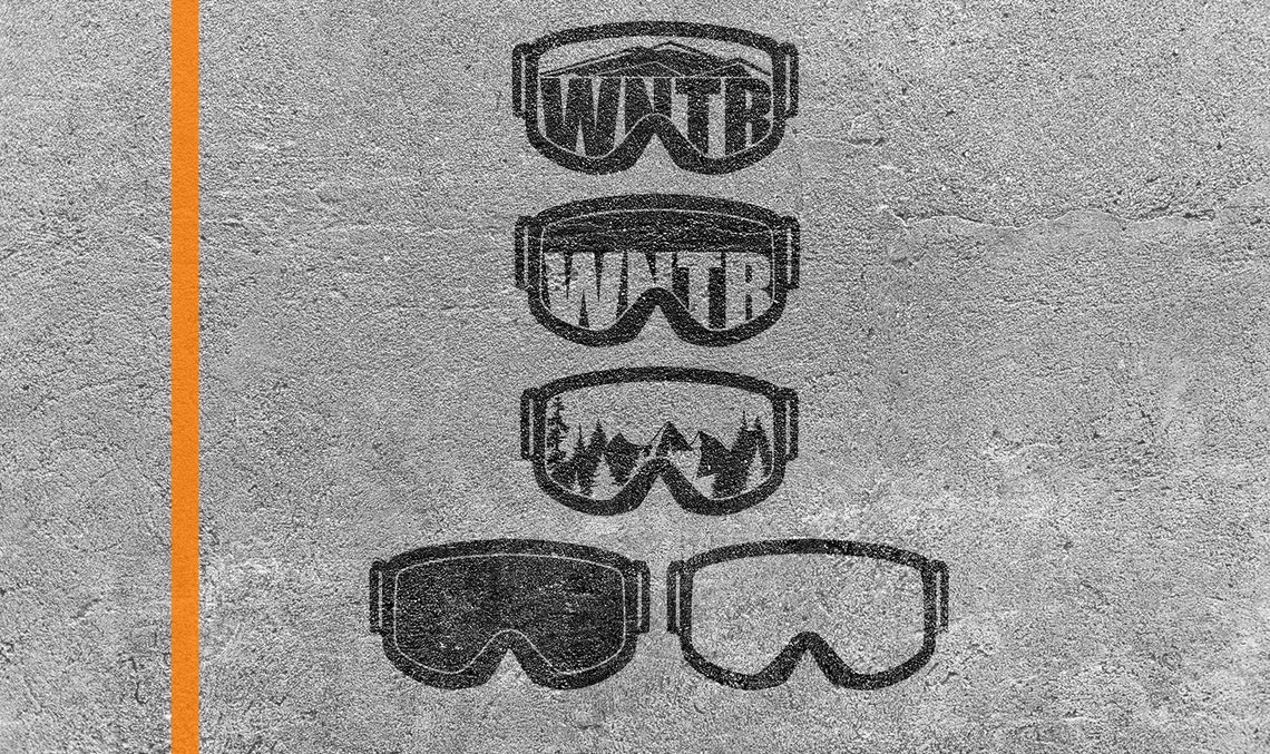 SVG File Mountain Snow Goggles Adventure Cut Files for - Etsy