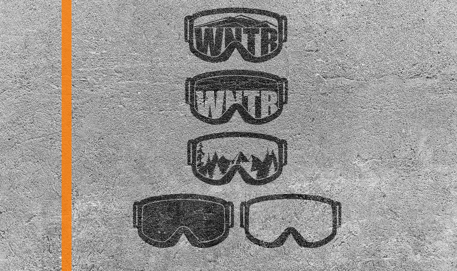 SVG File Mountain Snow Goggles Adventure Cut Files for - Etsy