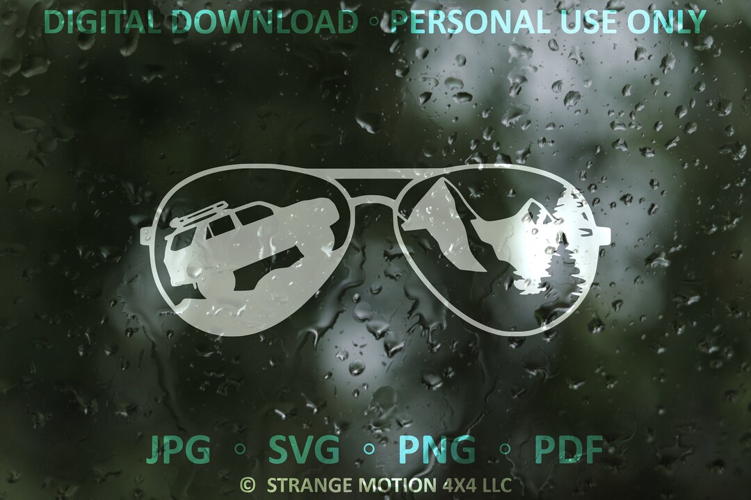 SVG for 4runner 5th Gen Aviators, Vector, Clipart, Cut File for Cricut ...