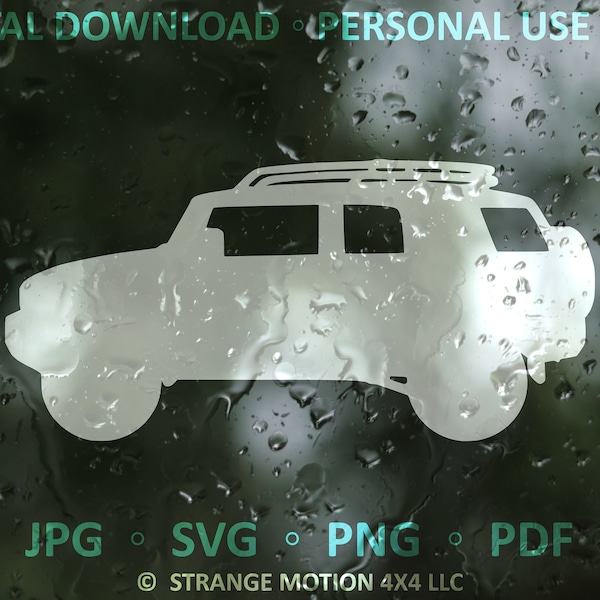 Toyota Fj Cruiser - Etsy