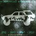 Mountain SVG for 4runner 2nd Gen, Vector, Clipart, Cut File for Cricut ...