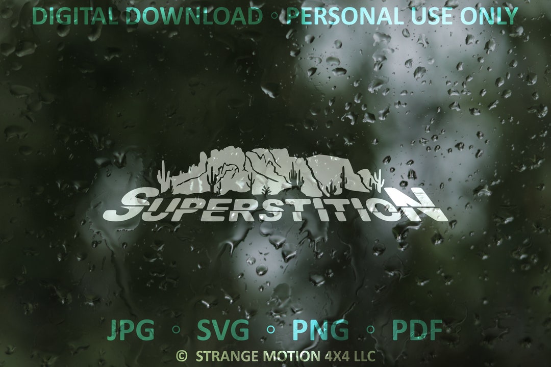 Superstition Mountain SVG File, Laser File, Laser Cut File, Svg, Desert ...