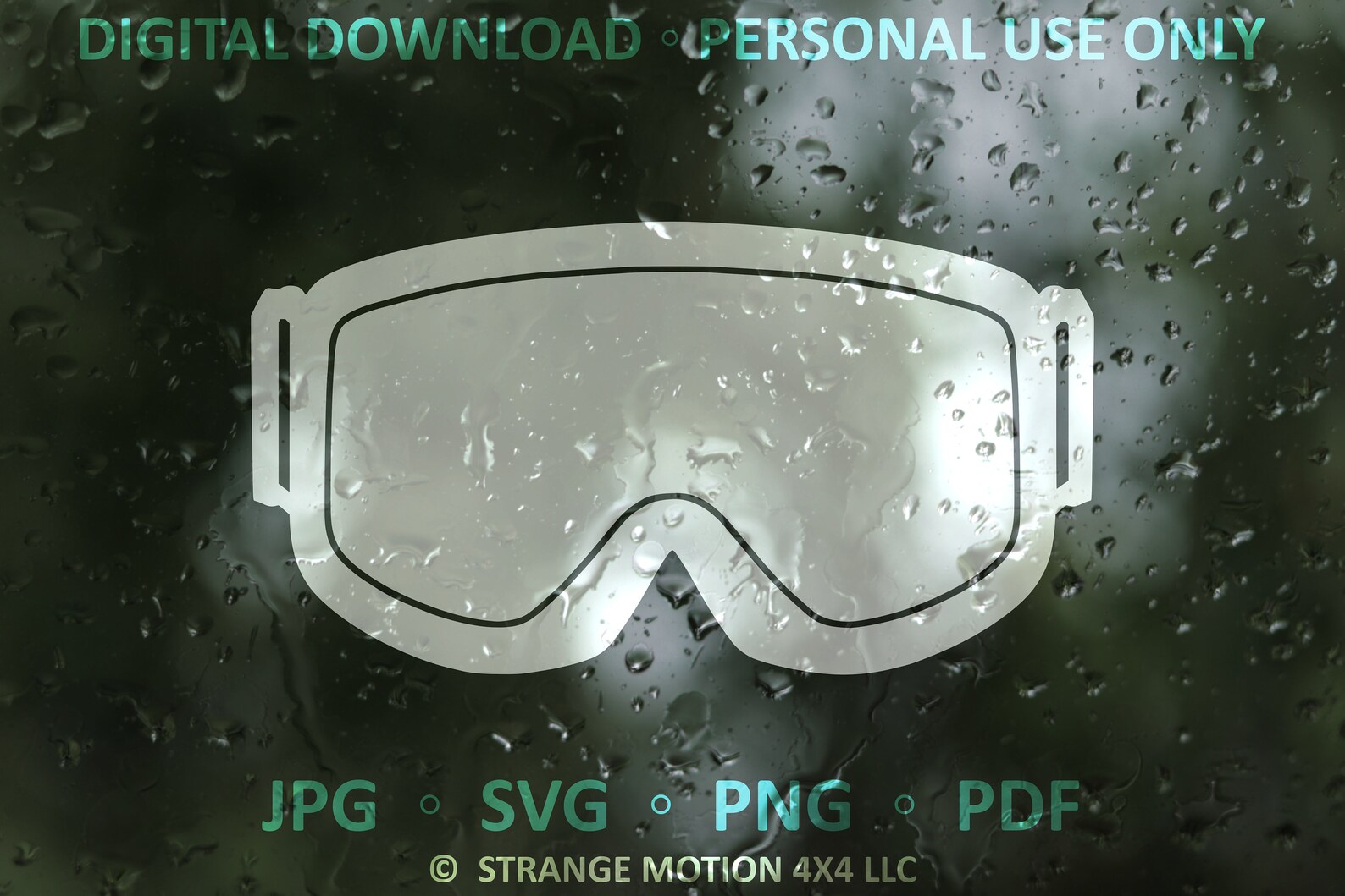 Goggles SVG Sports SVG Goggle Clipart Camping SVG | Etsy