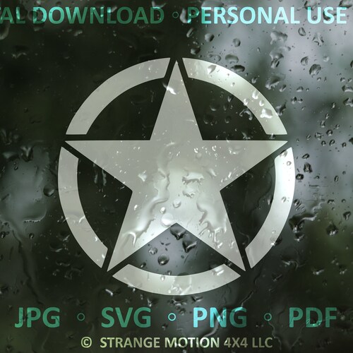 US Army Digital File Svg Dxf Eps Jpg and Png. - Etsy