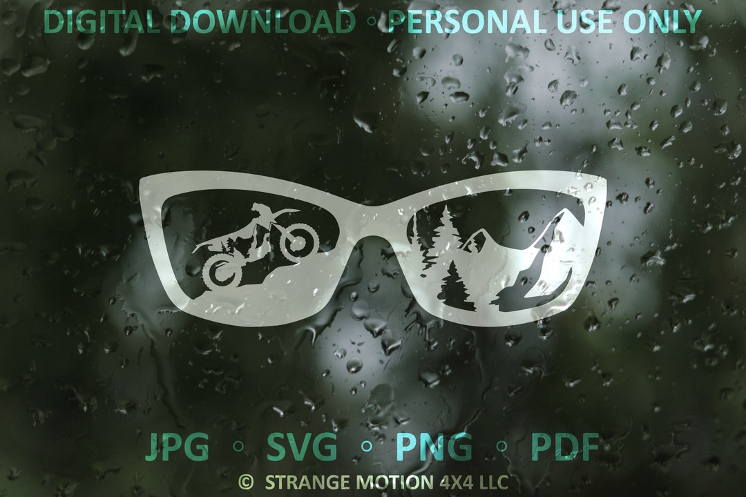Mountain Dirt Bike SVG File, Laser File, Laser Cut File, Svg, Motocross ...