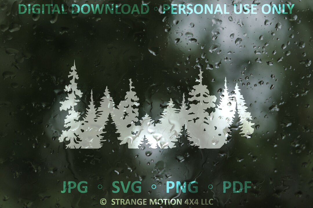 Trees SVG File, Colorado Svg, Mountain Svg, Lake Svg, Car Svg, Outdoor ...