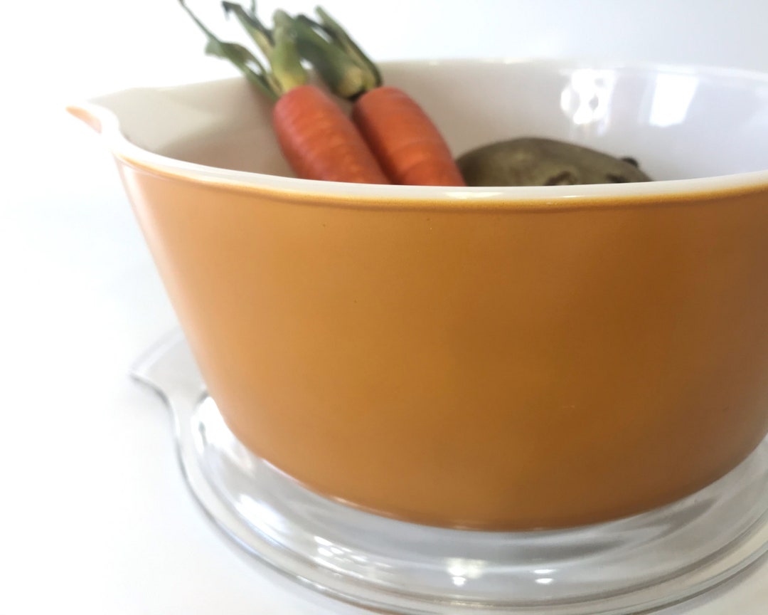 Vintage Old Orchard Pyrex Casserole Model 475-B With Lid, 2.5 L Mixing ...