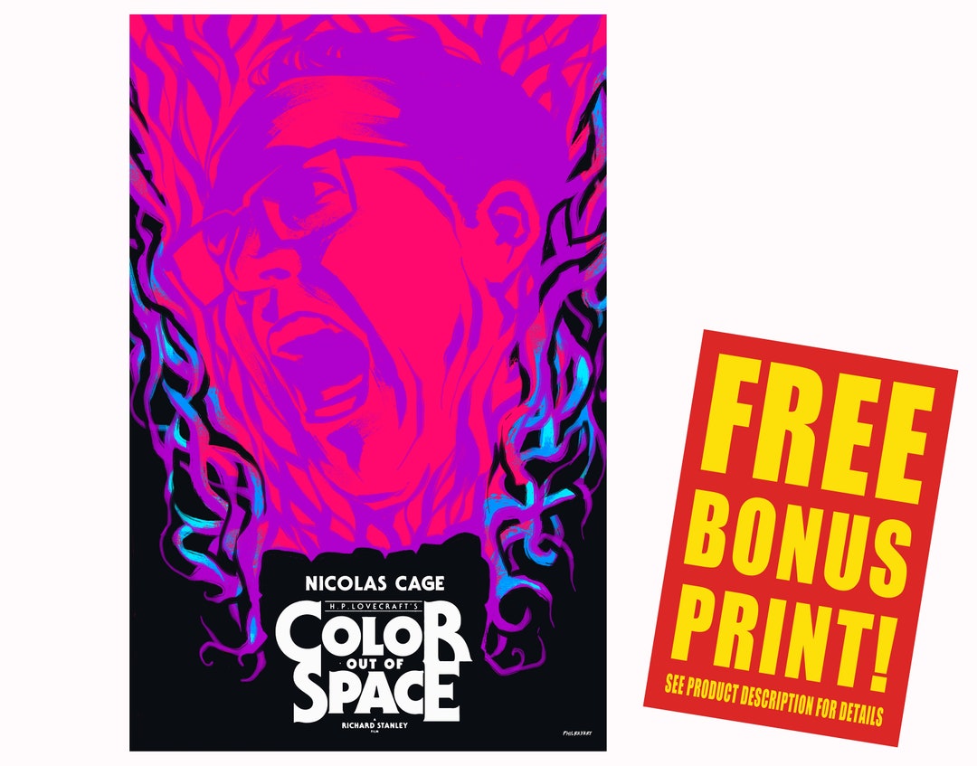 Color Out of Space (2019) Original Movie Poster Print / Nicolas Cage ...