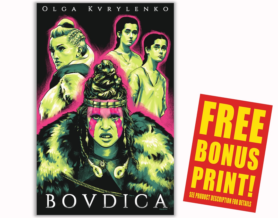 Boudica (2023) Movie Poster / Boudica: Queen of War / Olga Kurylenko ...