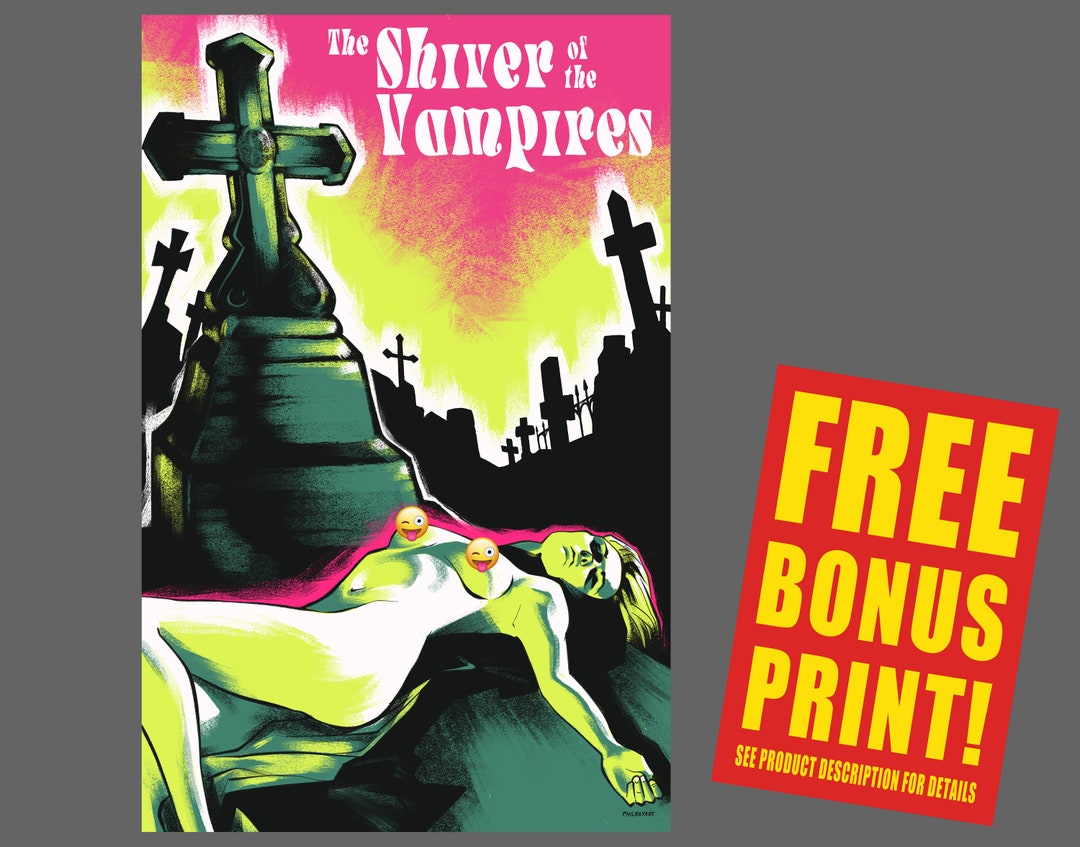 The Shiver of the Vampires 1971 Movie Poster Print, Variant 2 of 2 ...