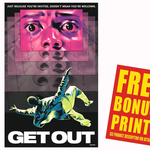 Get Out Movie Poster - Etsy