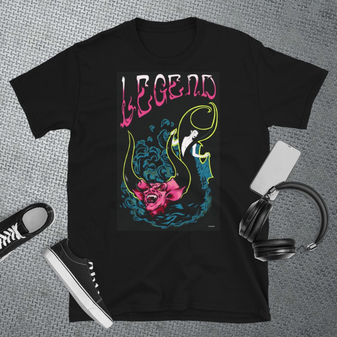Legend T-shirt Variant 2, Short-sleeve Unisex T-shirt, Original Legend ...