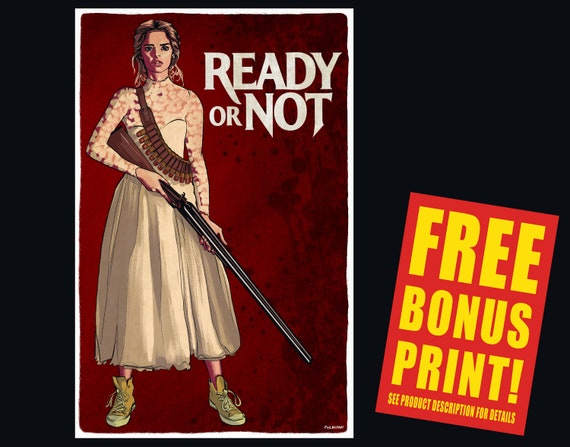 Ready or Not 2019 Movie Poster Fan Art / Grace samara | Etsy