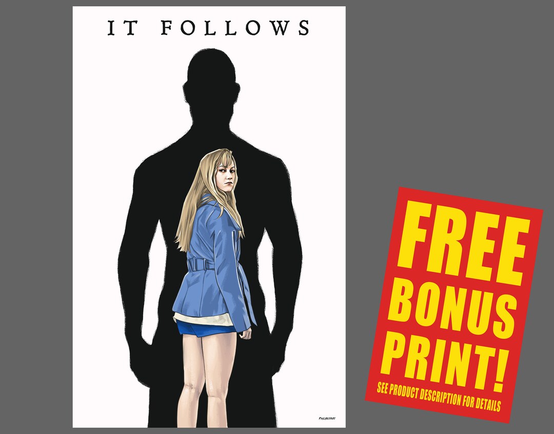 It Follows 2014 Original Movie Poster Print / Maika Monroe and the ...