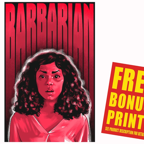 The Barbarian Movie Poster 2022 - Etsy Canada