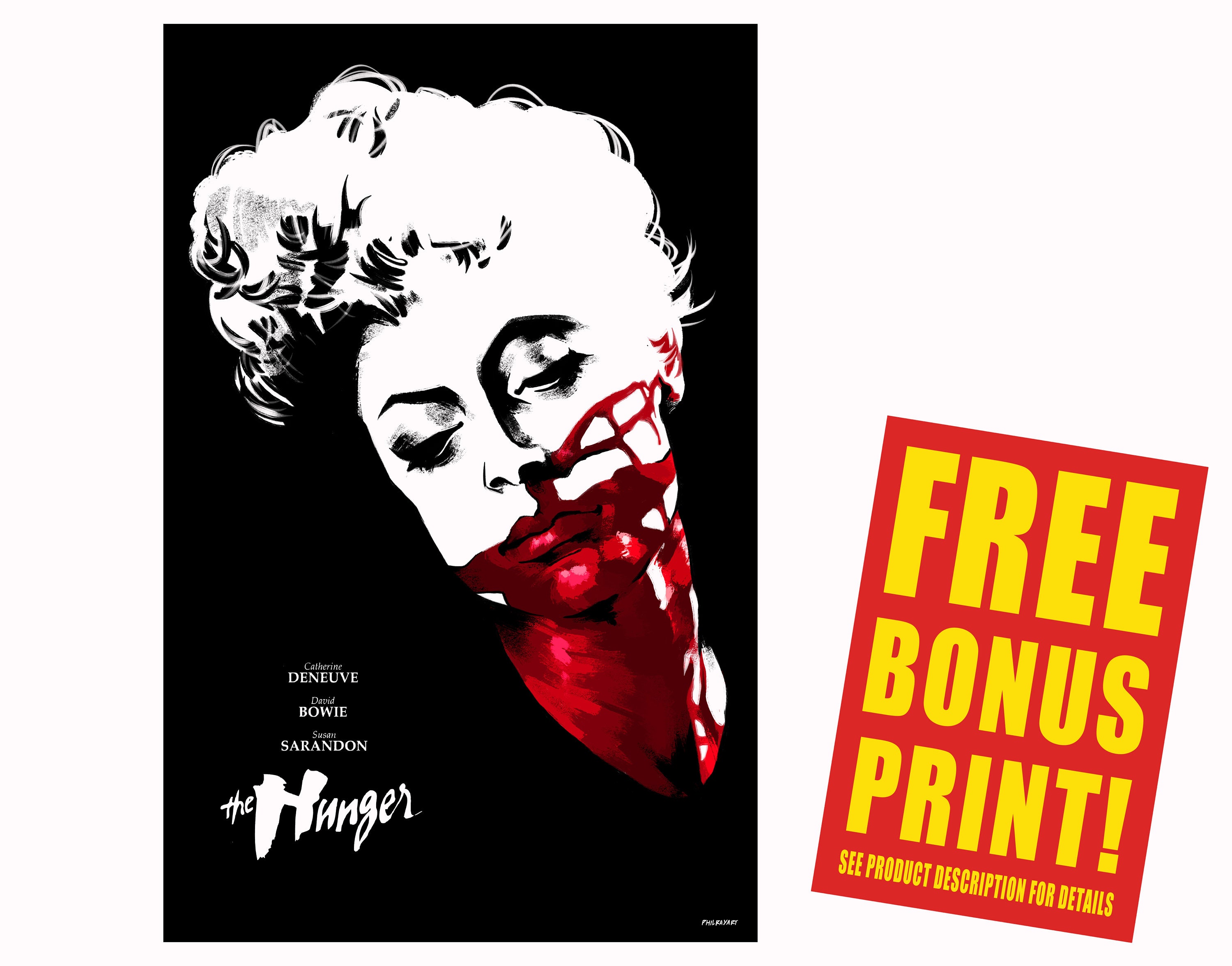 The Hunger 1983 Poster