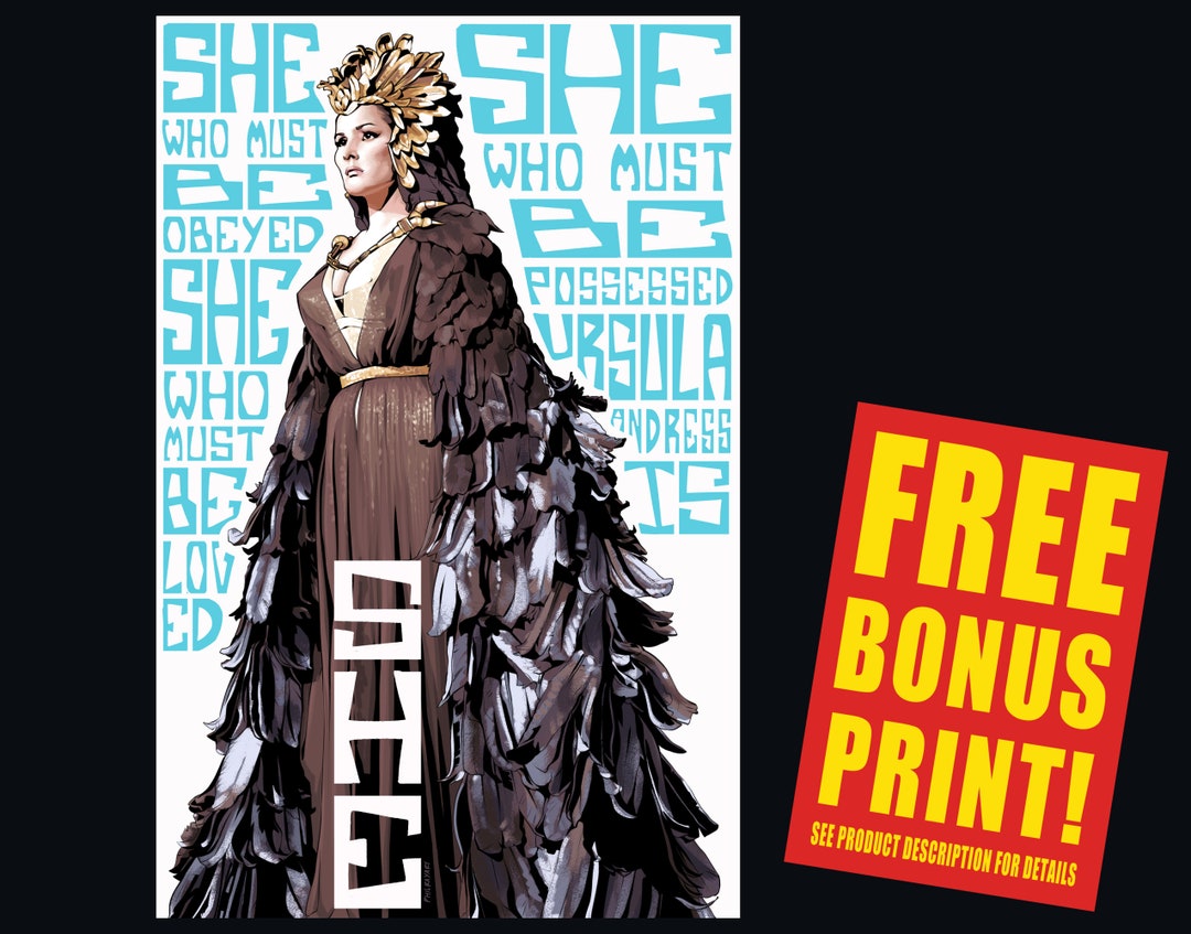 She Poster, She 1965 Movie Poster, She Movie Poster, Hammer Films She ...