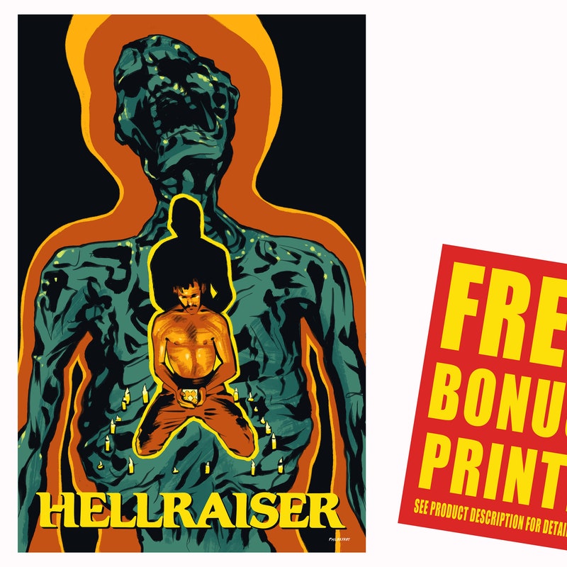 Hellraiser Movie Poster - Etsy