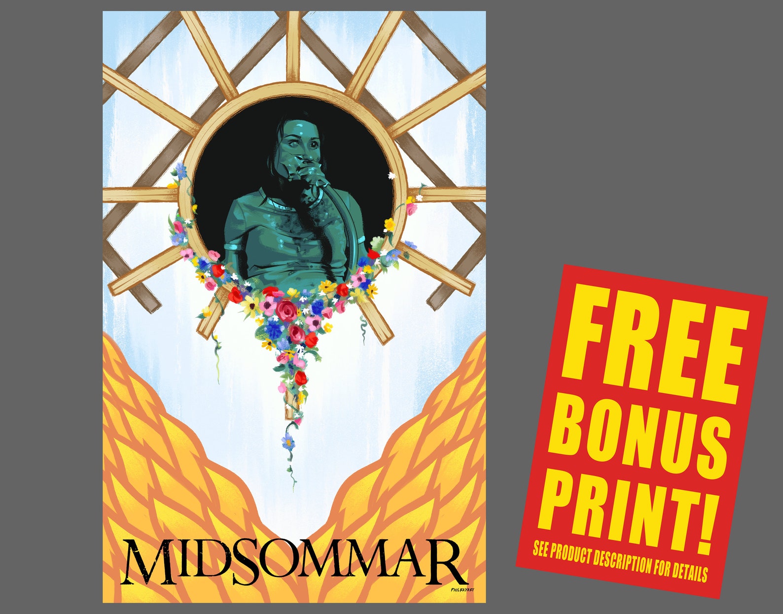 Midsommar 2019 Movie Poster Fan Art / Dani's Sister Terri | Etsy
