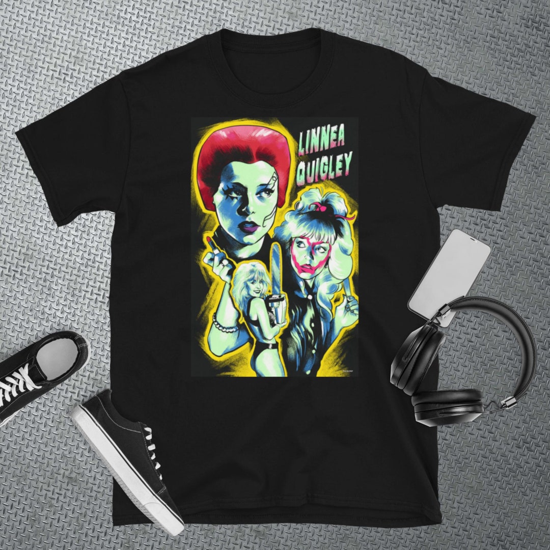 Linnea Quigley T-shirt, Short-sleeve Unisex T-shirt, Original Linnea ...