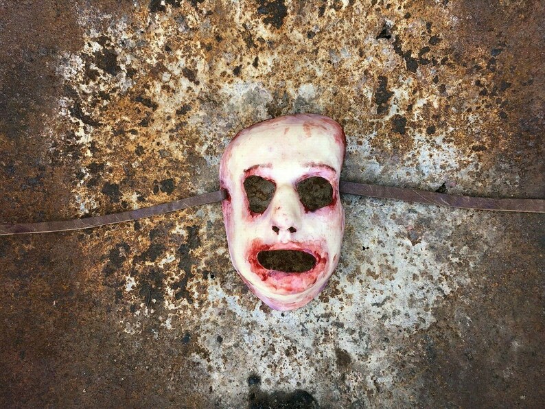 Latex Skin Mask! Custom Hand Made Mask, Latex Horror Flesh Mask - Etsy