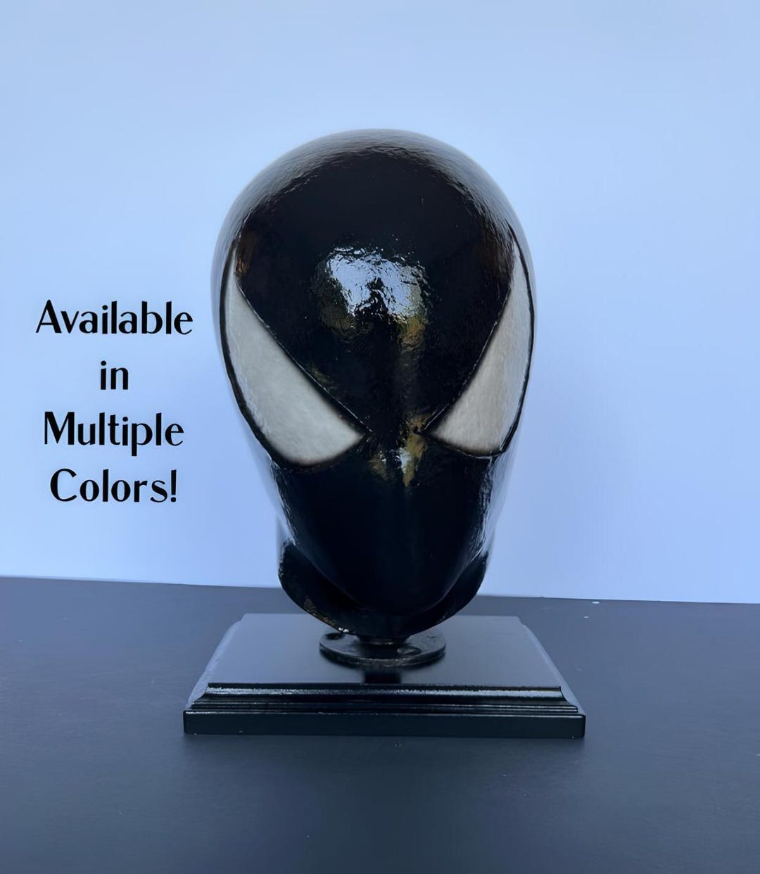 Symbiote Spider-man Head Bust Black Suit Spider-man Statue, Spider-man ...