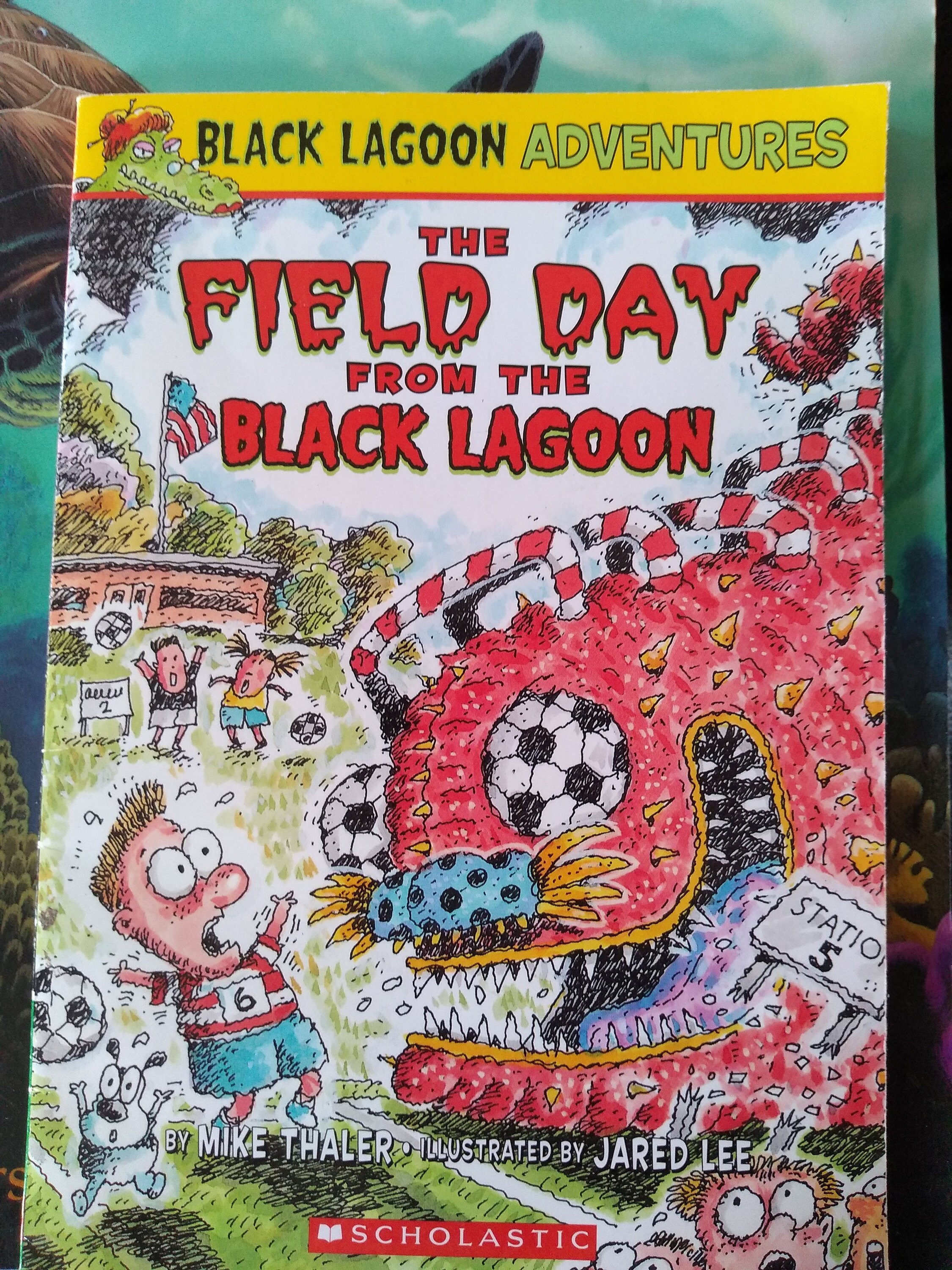 Mike Thaler Black Lagoon Coloring Pages