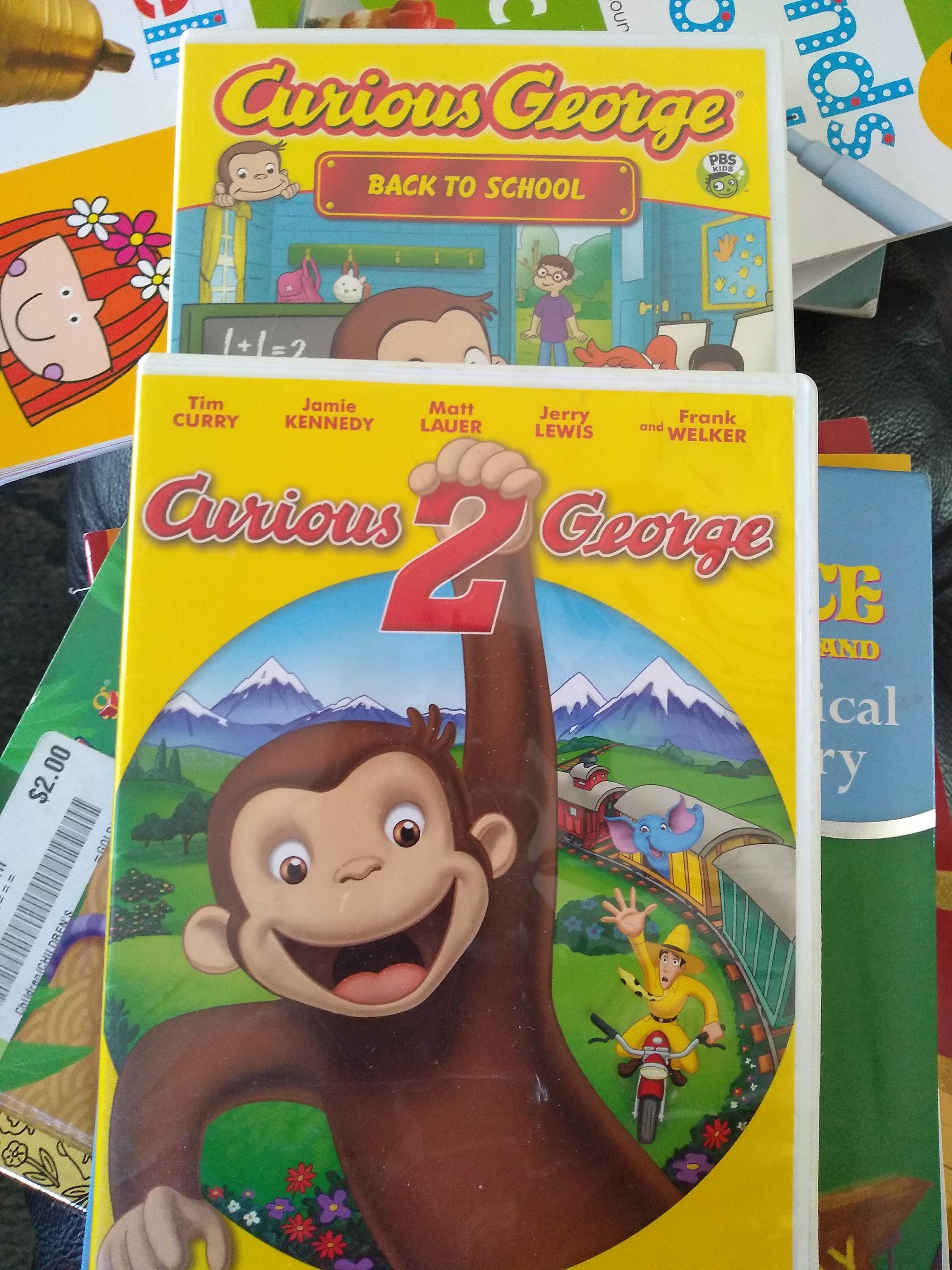 Curious George 2 Dvd
