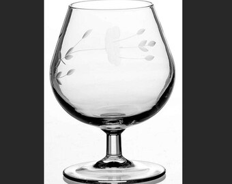 4 Princess House Heritage Brandy Snifters 4.5 Crystal - Etsy