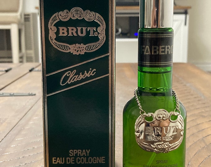 Brut Classic Spray 3.3oz/88ml Eau De Cologne for Men (glass Bottle) - Etsy
