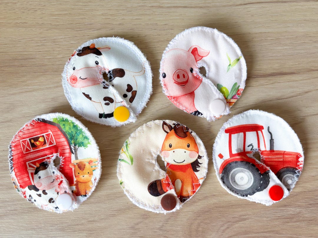 Bamboo Farm G-tube Pads: Soft Absorbent Feeding Tube Covers for Kids - Etsy
