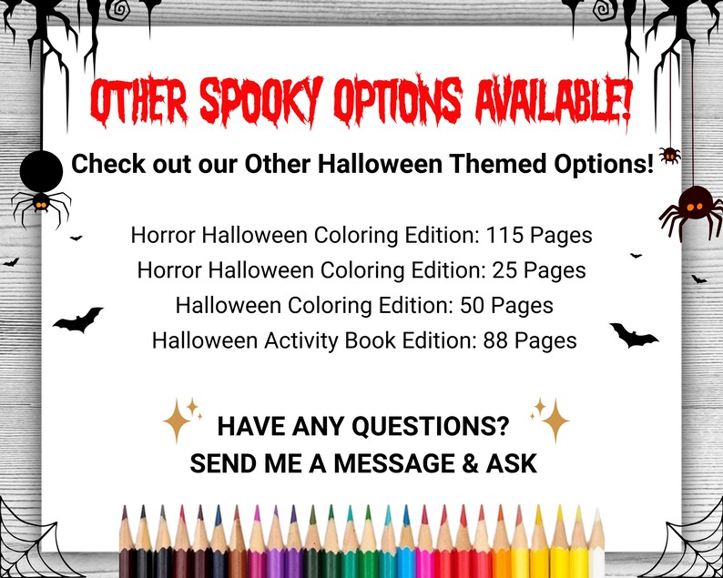 Spooky Haunted House Printable Coloring Book Pages | Halloween ...