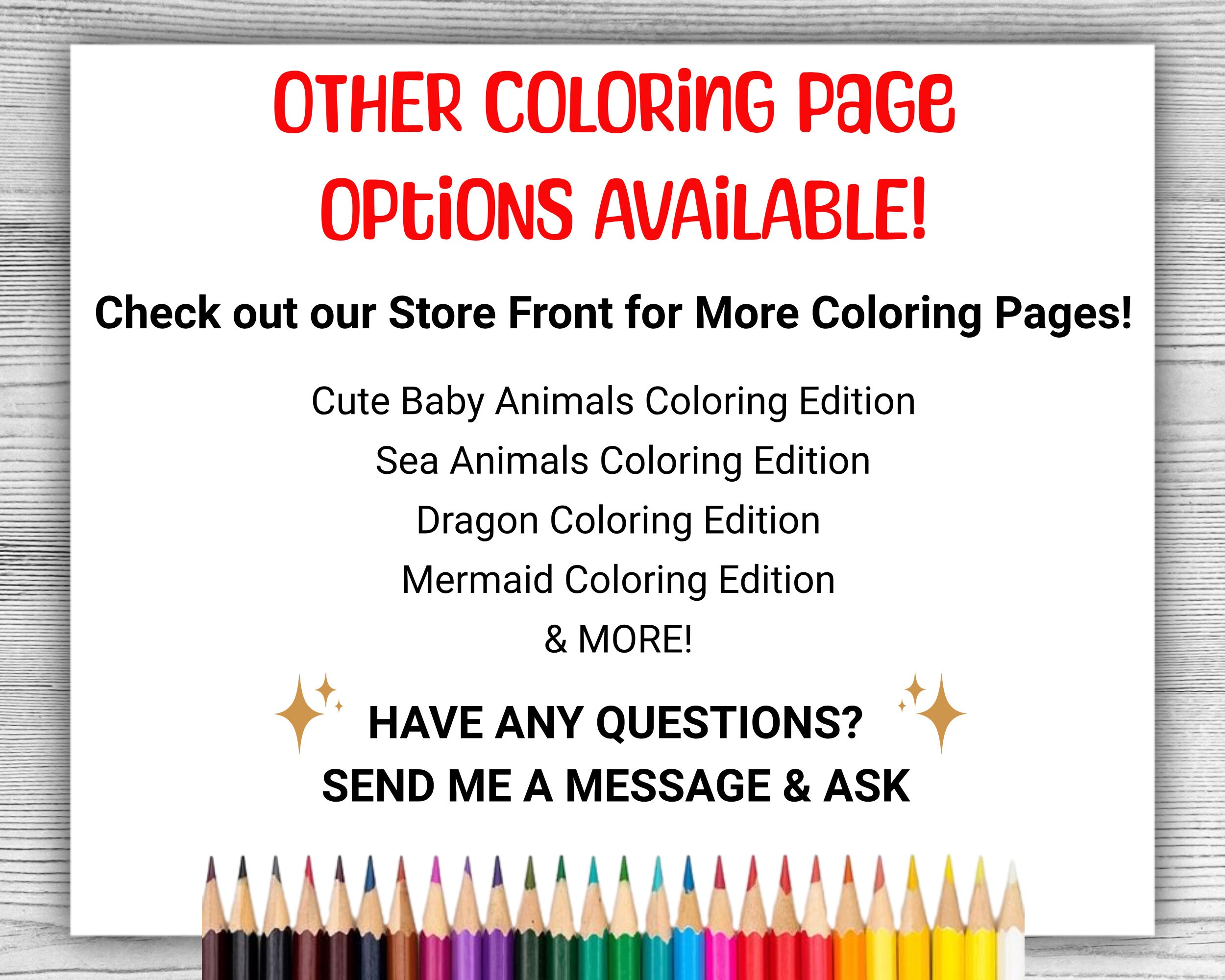 Printable Animal Coloring Pages for Kids and Adults, PDF Coloring Pages ...