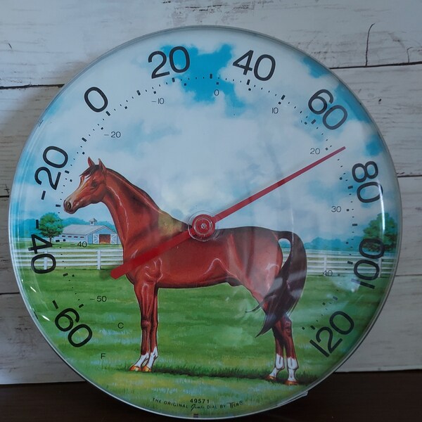 Outdoor Thermometer Vintage - Etsy