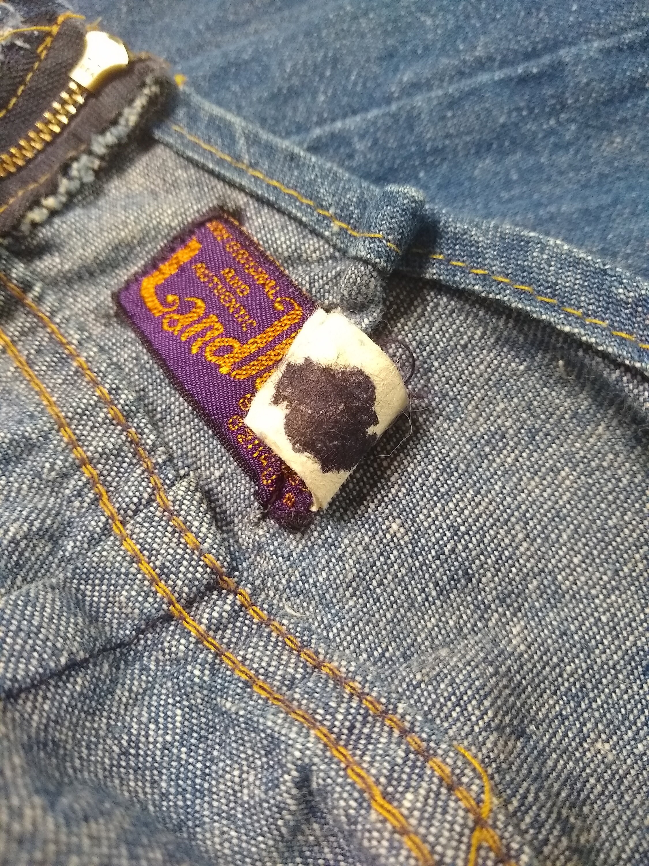 Vintage Landlubber 70's Denim Jumper, One Piece Jumpsuit, Wide Leg Bell ...