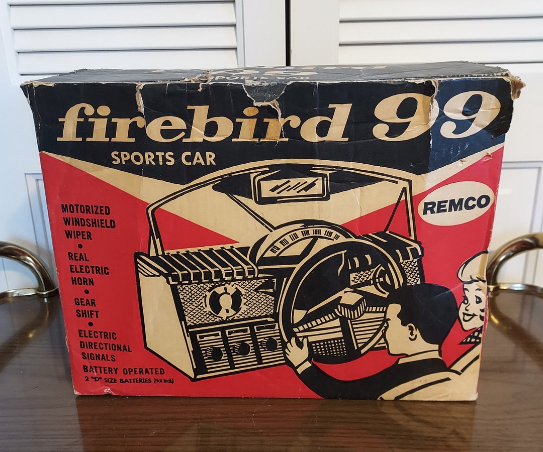 Vintage Remco Firebird 99 Sports Car, Firebird 99 Sports Car Console ...