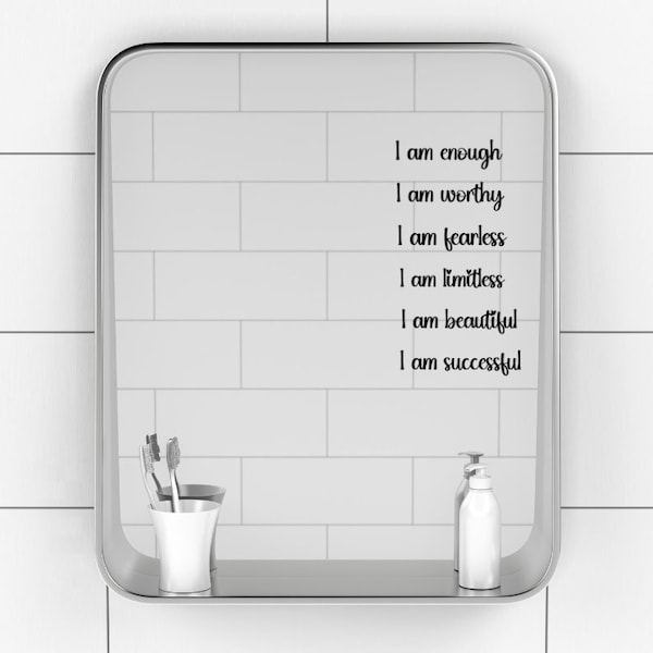 Mirror Sticker - Etsy