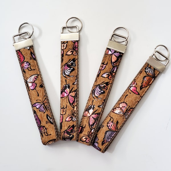 Cork Key Chain - Etsy