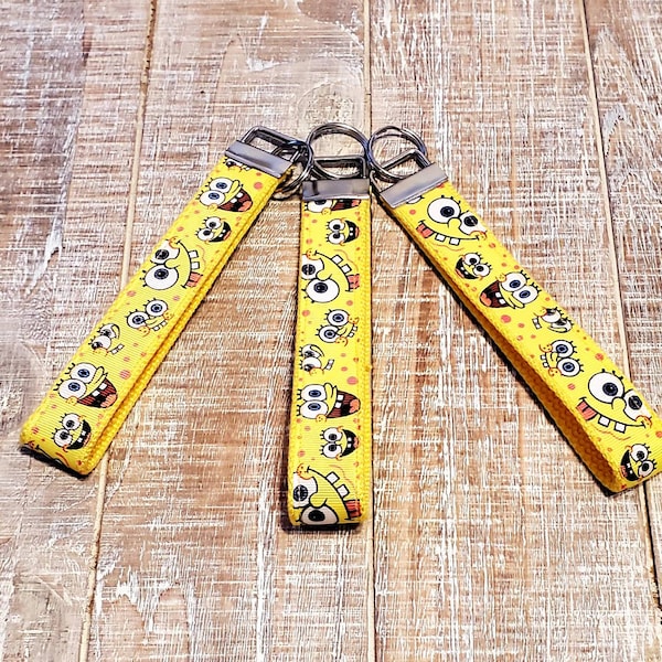 Spongebob Keychain - Etsy