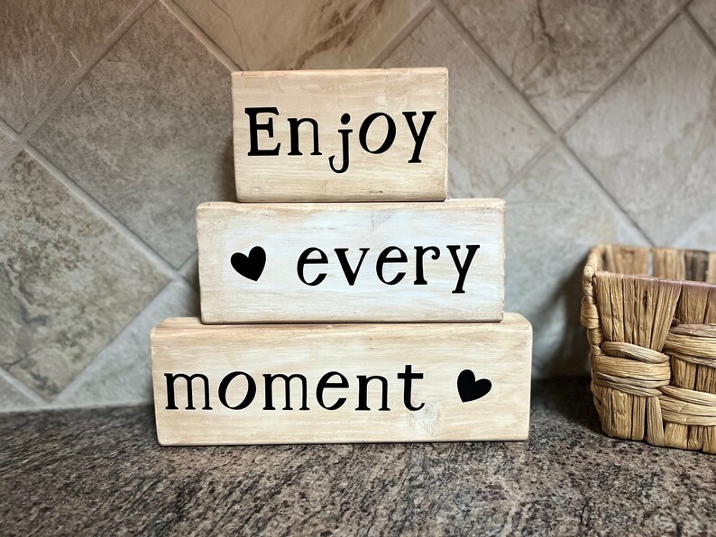Enjoy Blocks - Etsy