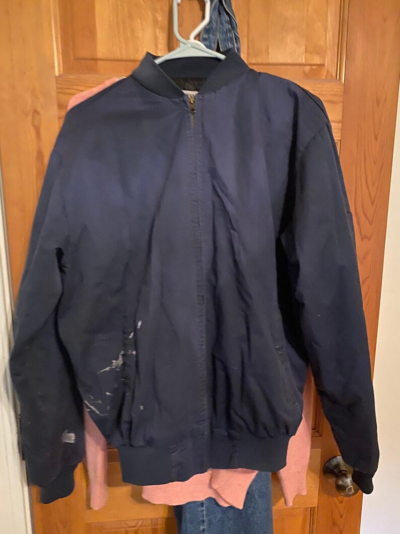 Mechanic Jacket Bomber Coat Insulated Work Wear Mens Size - Etsy